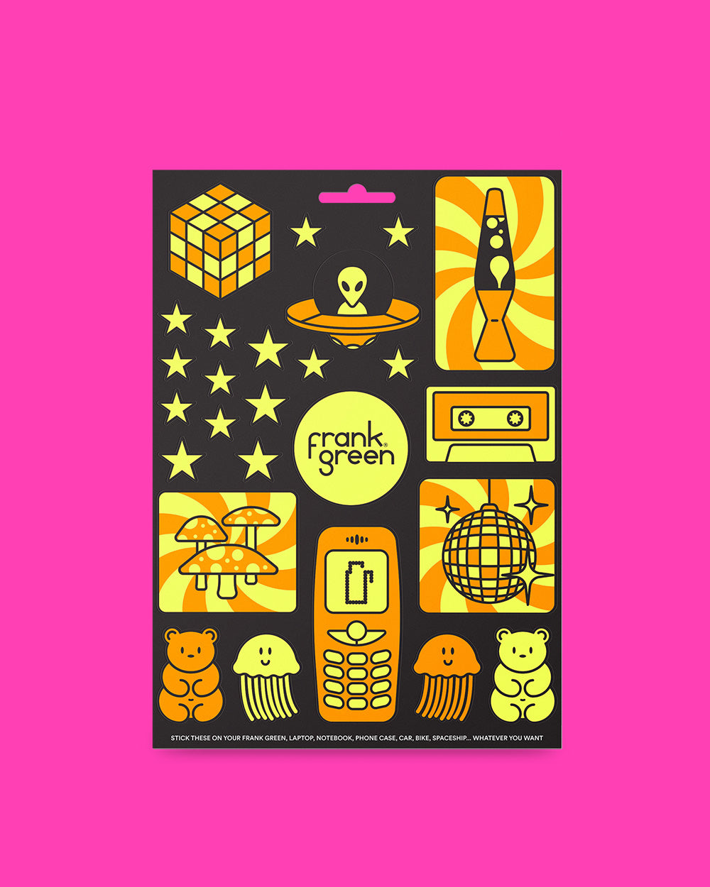 Glow Sticker Sheet – frank green Indonesia